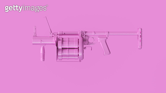 Pink Grenade Launcher 이미지 (1083252804) - 게티이미지뱅크