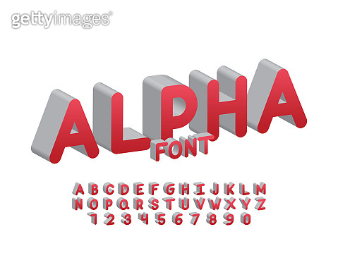 Alpha font. Vector alphabet letters (991830210) 일러스트, 무료 일러스트 - 게티이미지뱅크