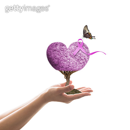 World cancer day and National cancer survivors month concept with ...