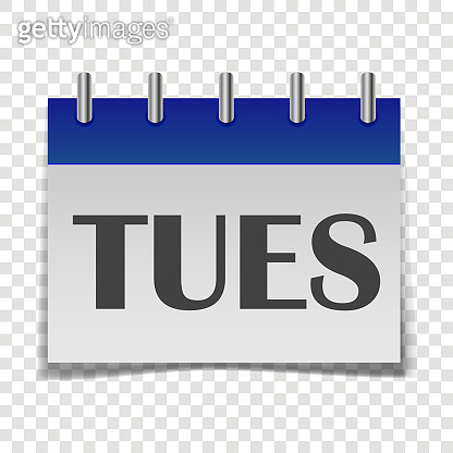 Calendar day of the week Thursday. Vector illustration done in gray and ...