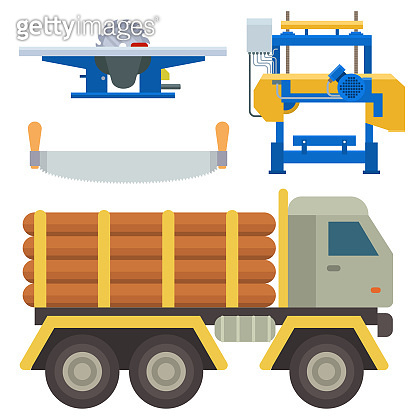 Sawmill woodcutter tools logging equipment lumber machine industrial ...