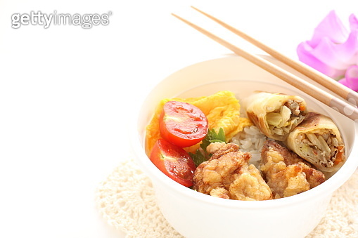 Homemade chinese packed lunch box 이미지 (1005938942) - 게티이미지뱅크
