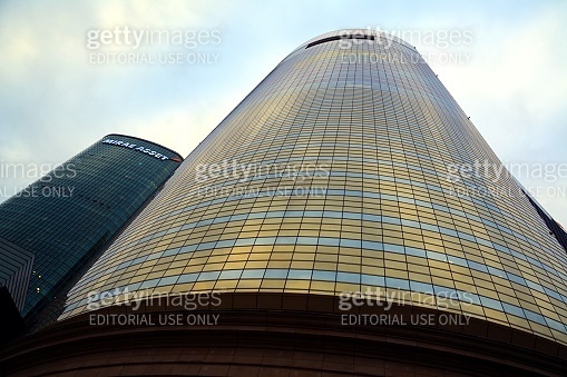 Aurora Plaza and Mirae Asset tower in Lujiazui, Shanghai (1023255356 ...