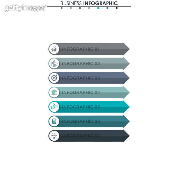 Business data. Process chart. Abstract elements of graph, diagram with ...