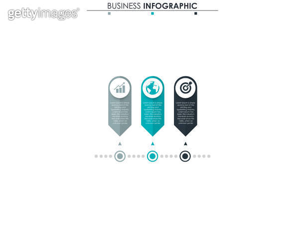 Business data. Process chart. Abstract elements of graph, diagram with ...