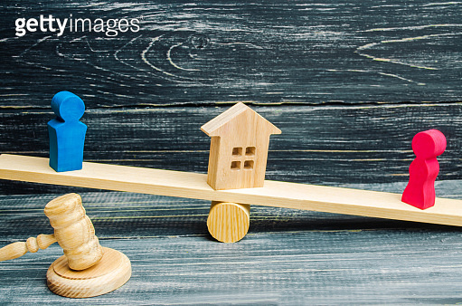 division of property by legal means. clarification of ownership of the ...