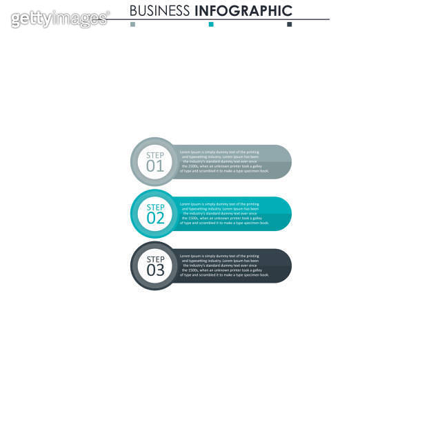 Business data. Process chart. Abstract elements of graph, diagram with ...