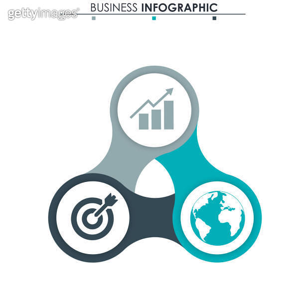 Business data. Process chart. Abstract elements of graph, diagram with ...