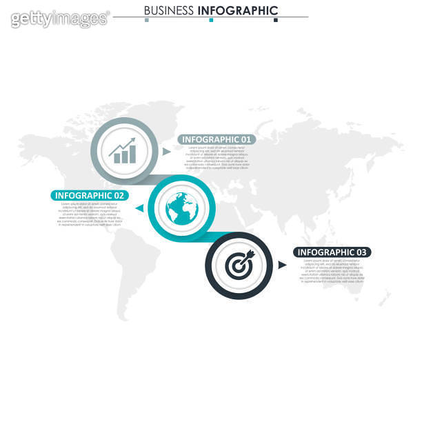 Business data. Process chart. Abstract elements of graph, diagram with ...