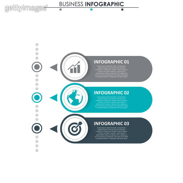 Business data. Process chart. Abstract elements of graph, diagram with ...