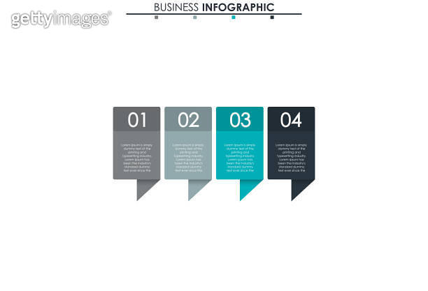Business data. Process chart. Abstract elements of graph, diagram with ...