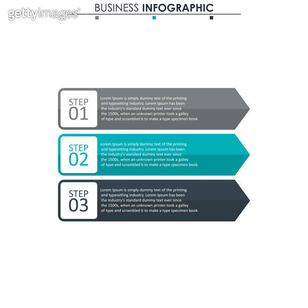 Business data. Process chart. Abstract elements of graph, diagram with ...