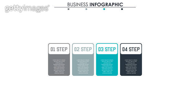 Business data. Process chart. Abstract elements of graph, diagram with ...