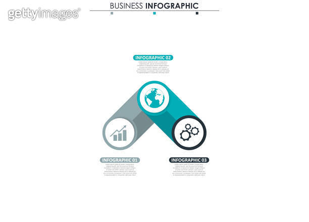 Business data. Process chart. Abstract elements of graph, diagram with ...
