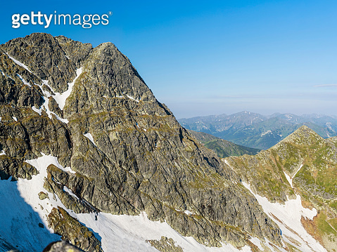 The Swinica (Svinica) massif - the peak in the Tatra Mountains ...
