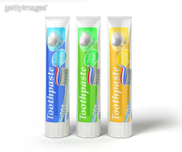 modern concept of the design of a tube of toothpaste toothpaste tubes ...