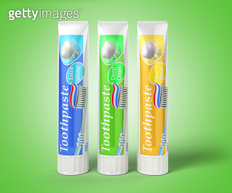modern concept of the design of a tube of toothpaste toothpaste tubes ...