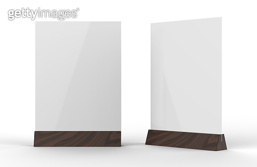 Table talkers promotional upright menu table tent top sign holder table ...