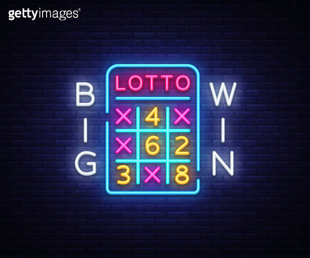 Lottery Neon Logo Vector. Lotto neon sign, design template, modern ...