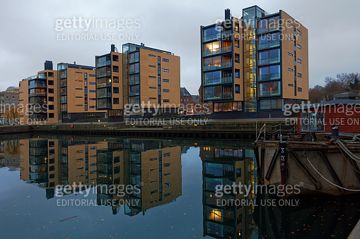 Apartment buildings in Copenhagen, Denmark 이미지 (963046638) - 게티이미지뱅크