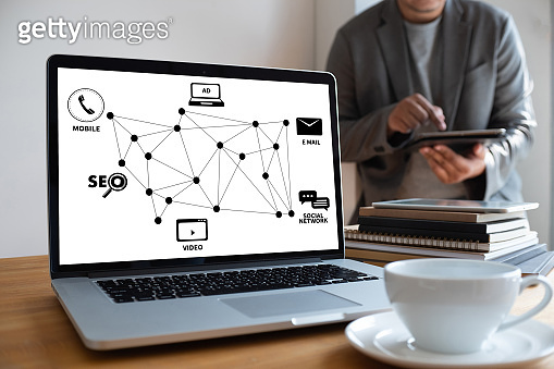 SEO man DIGITAL MARKETING new startup project MILLENNIALS Business team ...