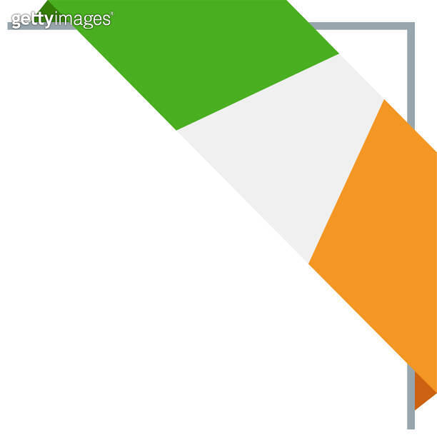 Ireland - Bookmark Corner Flag Vector Flat Icon 이미지 (1016724180) - 게티이미지뱅크