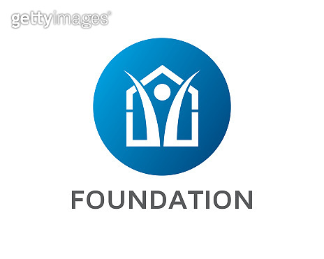Foundation Symbol, Icon Design Template 이미지 (1030478614) - 게티이미지뱅크