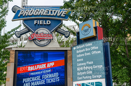 Progressive Field, Cleveland, Ohio 이미지 (1063736440) - 게티이미지뱅크