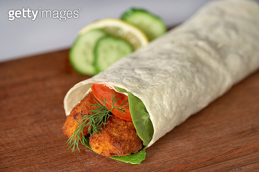 Chicken Durum,Turkish Shawarma Chicken Durum,Chicken Nugget Durum ...