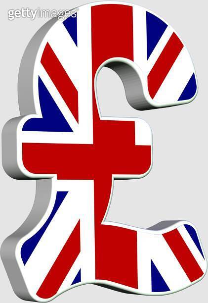 GB Pound Currency Flag Symbol 3D 이미지 (1002732604) - 게티이미지뱅크