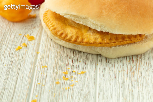 Jamaican Beef Patty on Coco Bread 이미지 (1063141830) - 게티이미지뱅크