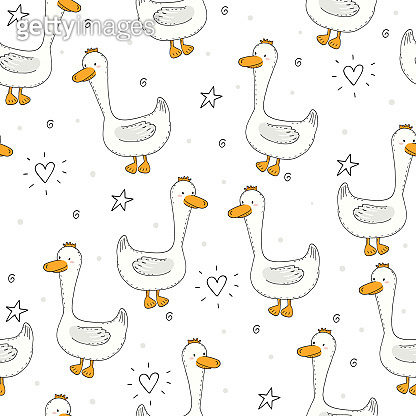 Cute duck Pattern print for kids. Printable templates (967013996) - 게티이미지뱅크