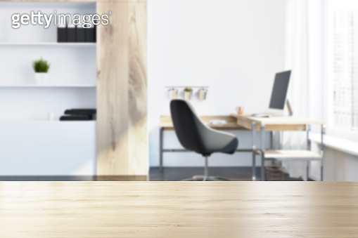 Company leader office interior side view blur 이미지 (958965732) - 게티이미지뱅크
