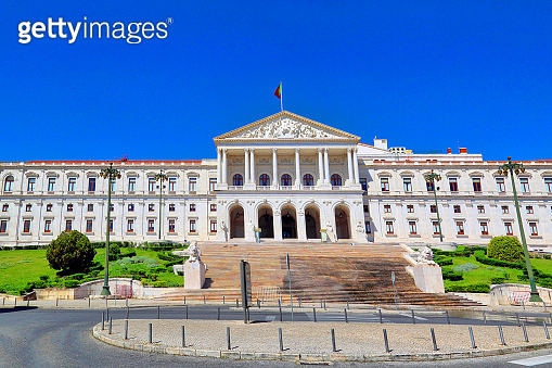 Parliament building, Assembly of the Republic, Lisbon, Portugal 이미지 ...