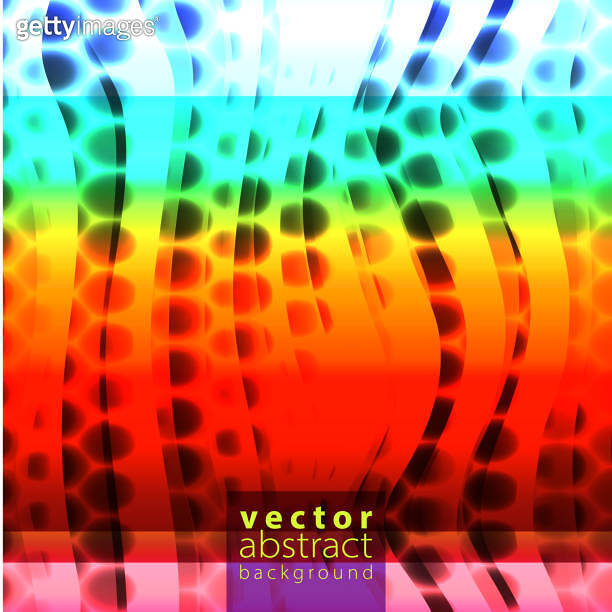 Vector illustration of bright color abstract pattern background with ...