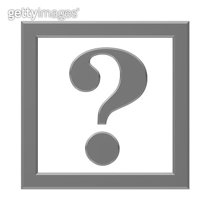 question mark button gray interrogation logo punctuation mark silver ...