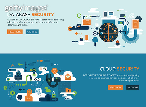 Cloud And Database Security (925206266) 일러스트, 무료 일러스트 - 게티이미지뱅크