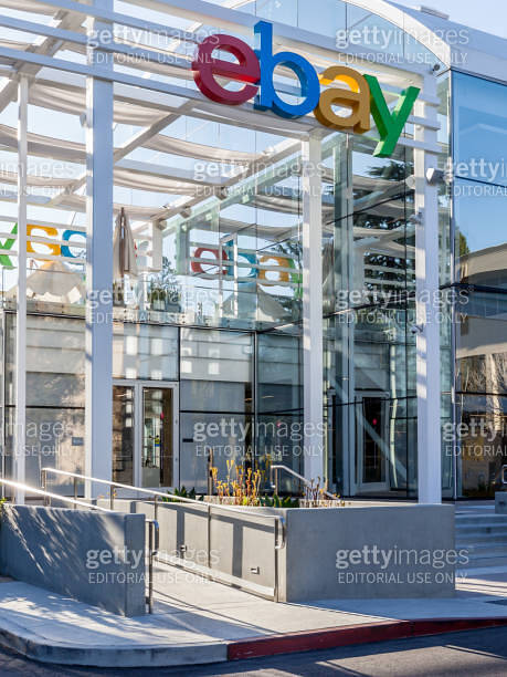 eBay's welcome center 'main street' at eBay 's headquarters campus in ...