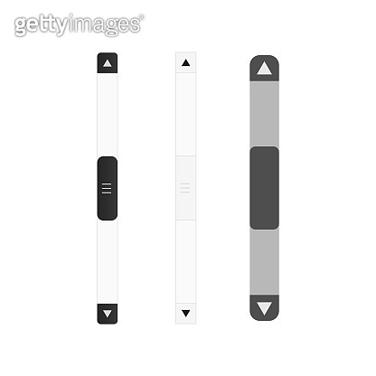 scroll bar vector icon (1004495254) 일러스트, 무료 일러스트, 아이콘, 무료 아이콘 - 게티이미지뱅크