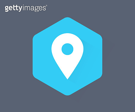 Map point icon.Location icon vector. Pin sign. Navigation map, gps ...