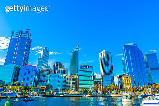 Urban landscape of Perth Australia 이미지 (1009835834) - 게티이미지뱅크