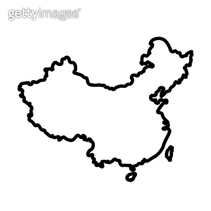 Vector isolated simplified illustration icon with black line silhouette ...