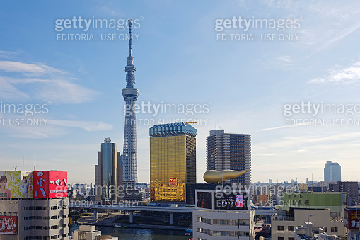 Tokyo Sky tree Highest Landmark building in Tokyo 이미지 (982369838) - 게티이미지뱅크