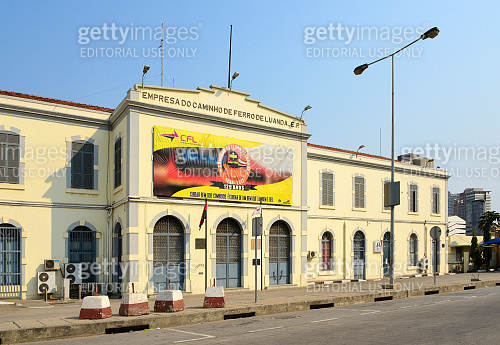 Luanda, Angola: Luanda Railway terminus station in Bungo, Luanda ...