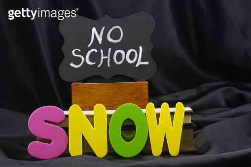 SNOW causes a snow day with a NO SCHOOL weather closing (924551188 ...