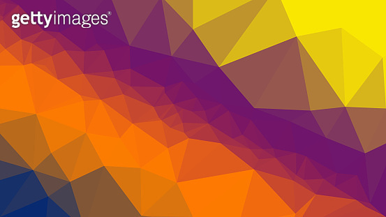 low polygon color gradient abstract background 이미지 (938035078) - 게티이미지뱅크