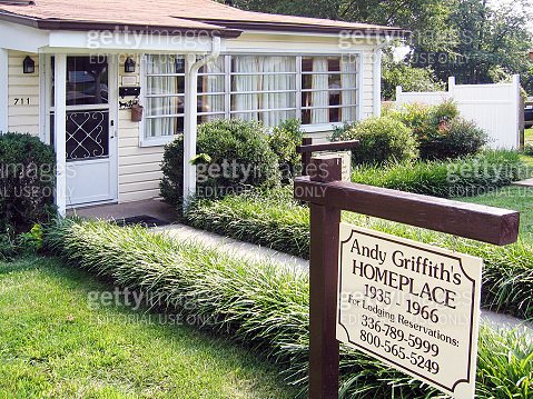 Andy Griffith's real home 이미지 (910203760) - 게티이미지뱅크