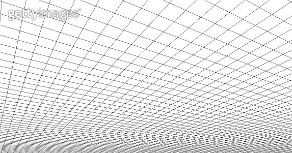 3 Dimensions grid line for 3D design and can be use for geometric ...