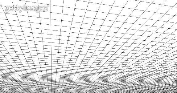3 Dimensions grid line for 3D design and can be use for geometric ...