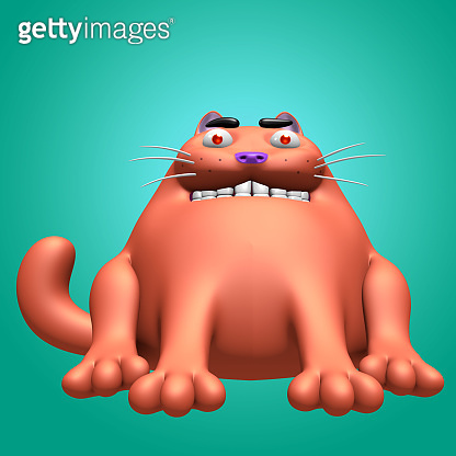 cat red devil 3D illustration 이미지 (993002366) - 게티이미지뱅크